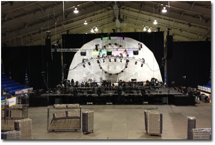 NASP Custom Stage Rentals Pennsylvania West Virginia Ohio